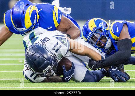 Los Angeles Rams linebacker Omar Speights (48) lines up against the ...