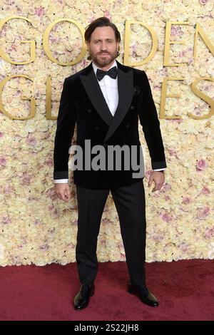 Ca. 05th Jan, 2025. Édgar Ramírez at arrivals for 82nd Golden Globe ...