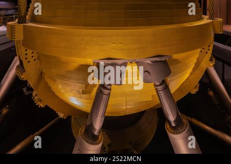 Mass damper ball, Taipei 101 tower, Taiwan Stock Photo - Alamy
