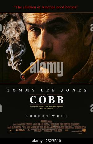 COBB, Tommy Lee Jones, 1994. (c)Warner Bros. Courtesy: Everett ...