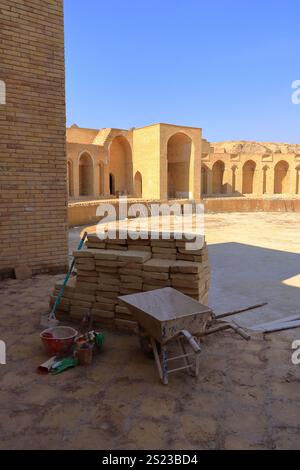 the renovation of the Main Caliphal Palace at Samarra, Iraq, known in ...