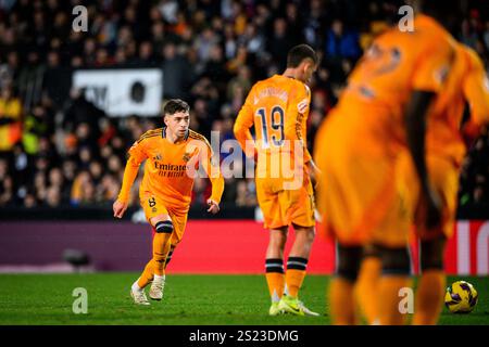 Fede Valverde of Real Madrid during the UEFA Champions League match ...