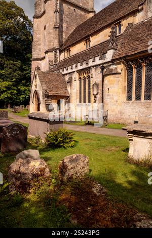 St Andrew's church, Castle Coombe, Wiltshire, England Stock Photo - Alamy