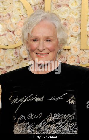 Glenn Close at the 82nd Annual Golden Globe Awards held at the Beverly ...