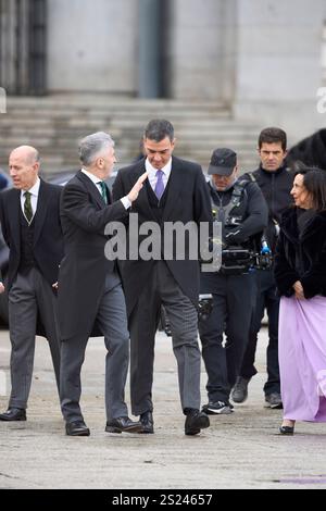 Margarita Robles, Fernando Grande Marlaska attends New Year's Military ...