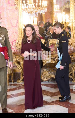 Queen Letizia of Spain, Crown Princess Leonor, Princess Sofia attends ...
