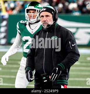 Miami Dolphins head coach Jeff Hafley stands on the field during an NFL ...