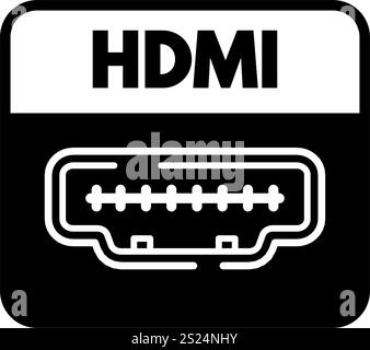 Hdmi socket - marking icon Stock Vector Image & Art - Alamy