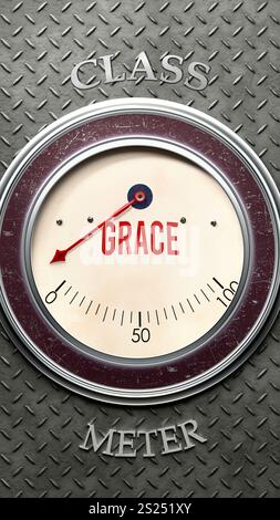 Grace and Class that is hitting a full scale, showing a very high level ...