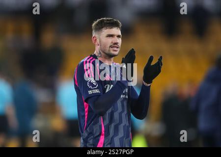 Morato of Nottingham Forest applauds the fans at the end of the Premier ...