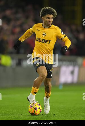 Wolverhampton Wanderers' Pedro Lima during the Premier League match at ...