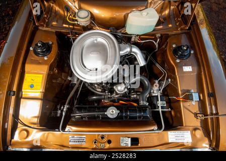 Ford Escort MK1 Mexico Engine Bay Stock Photo - Alamy