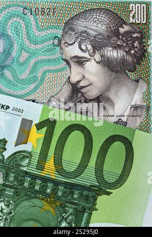 euros and norwegian kroner currency Stock Photo - Alamy