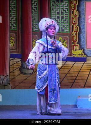 A princess of Northern tribe in traditional Chinese opera, Hong Kong ...