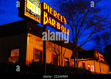 Pierce’s Bar B Que is a renown restaurant serving ribs, barbeque and ...