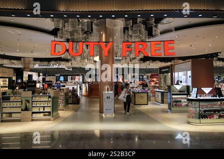 Unifree Duty Free store in istanbul airport Stock Photo - Alamy