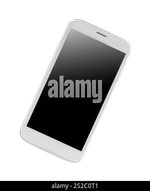 Isolated shining smartphone isolated on white background Stock Photo ...