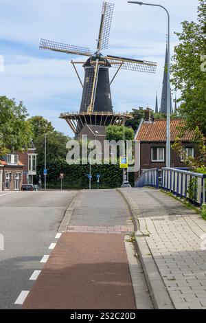 Windmill Woerden the Netherlands "De Windhond" In 1984 the mill was ...