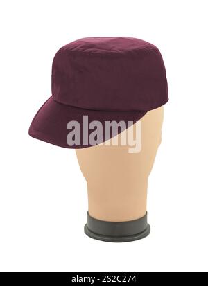 hat on manik isolated on white background Stock Photo - Alamy
