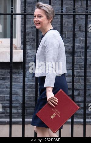 Home Secretary Yvette Cooper arrives for a Cabinet meeting in central ...