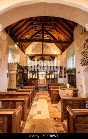 Duncton, January 4th 2025: The Church of St Richard at Burton Park ...