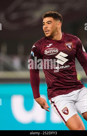 #19 Che Adams of Torino in action during the Serie A match between ...