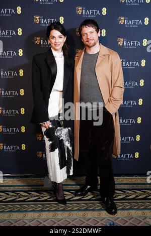 Marisa Abela and Jack O'Connell at the announcement of the nominees for ...