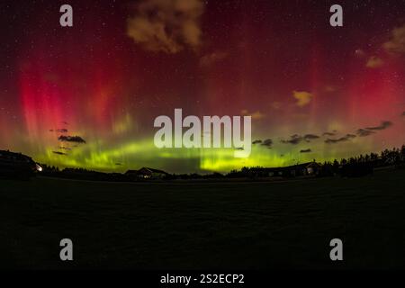 Nordlichter über Dänemark Polarlichter über Lokken am 14.09.2024 ...