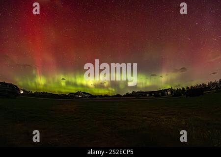 Nordlichter über Dänemark Polarlichter über Lokken am 14.09.2024 ...