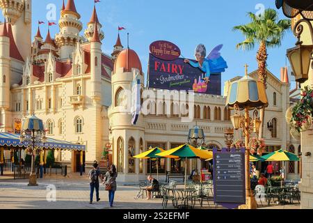 Shrek Castle, Universal Studios, Singapore Stock Photo - Alamy