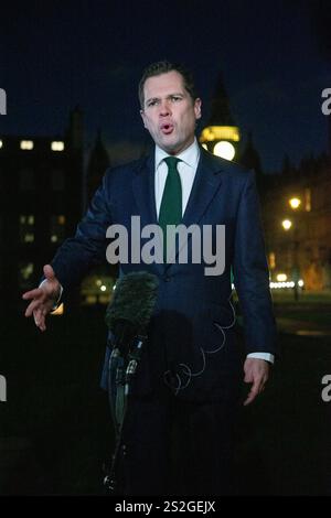 Shadow justice secretary Robert Jenrick takes part in a fringe event ...