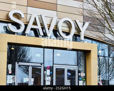 The Savoy cinema, Corby, England Stock Photo - Alamy