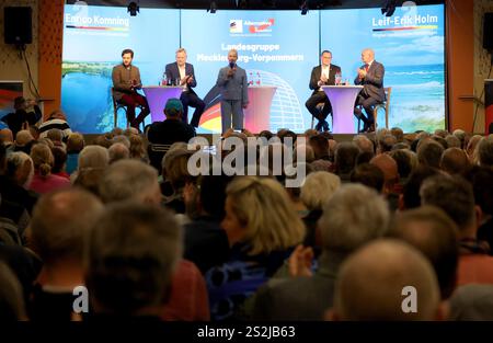 Enrico Komning, Member of Parliament of the AfD, before the start of ...