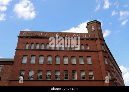 the chubb lock works the old chubb lock factory in the center of ...