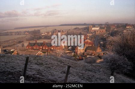 Winter in Watton-at-Stone, Hertfordshire, 1983 Stock Photo - Alamy