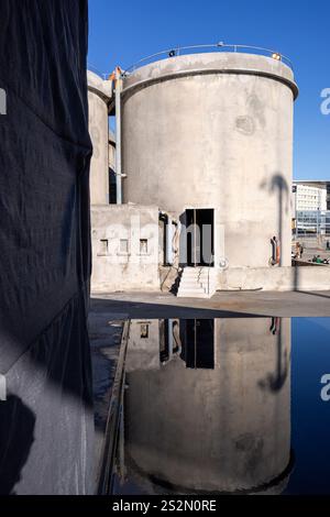 Old cement silos converted into a museum and foundation, Marta Ortega ...