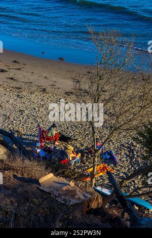 Scenes from the iconic Santa Barbara beach Stock Photo - Alamy
