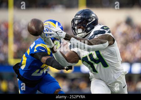 Los Angeles Rams' Emmanuel Forbes plays during an NFL football game ...
