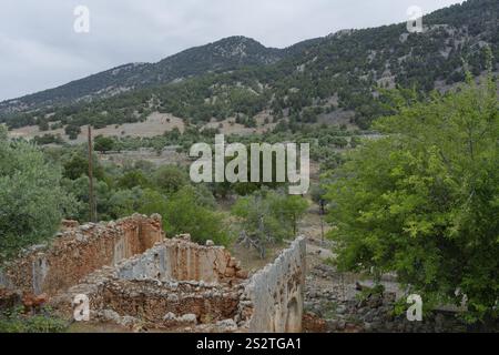 Aradena Gorge, (Aradena village), Crete, Greece, Europe Stock Photo - Alamy