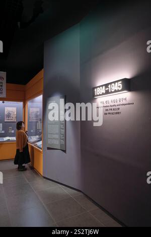 A gallery covering 1894-1945. With various texts, maps, objects. At the ...