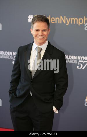 Justin Spitzer, Red Carpet Award Ceremony Nymphes d'Or, 57th Festival ...