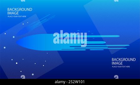 Creative abstract template graphics image of girl ringing bell instead ...