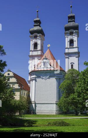 Baroque former Benedictine Abbey Zwiefalten Monastery, Swabian Alb ...