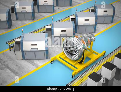Smart factory concept for 3D printed production Stock Photo - Alamy
