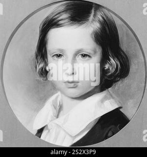 Franz Xaver Winterhalter (1805-73) - Study of Queen Victoria and Prince ...
