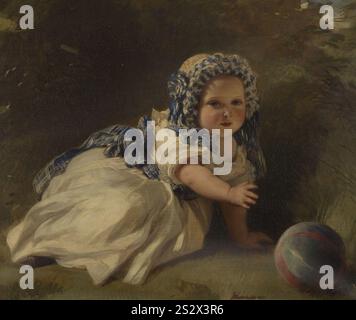 Franz Xaver Winterhalter (1805-73) - Study of Queen Victoria and Prince ...