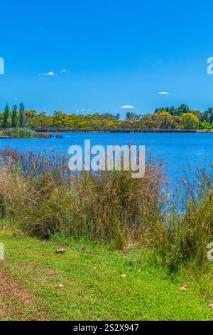 Lake Canobolas is a man-made reservoir located near Orange at the foot ...