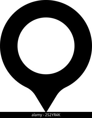 Map pin icon Stock Vector Image & Art - Alamy
