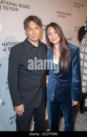 Sean Baker and Samantha Quan attend the 2025 opening Dinner during of ...