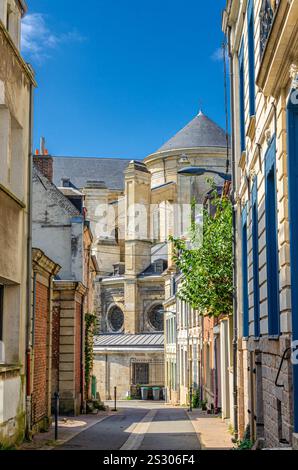 Arras Cathedral in France. Cathedral of Our Lady and Saint Vaast ...